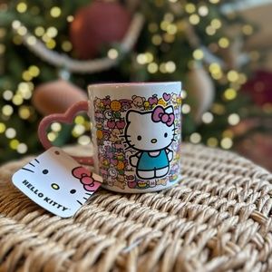 Hello Kitty | Dining | Hello Kitty Mug Heart Shaped Handle | Poshmark